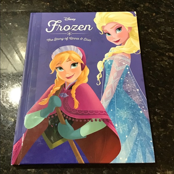 Disney | Toys | Disneys Frozen Story Of Anna And Elsa Book | Poshmark